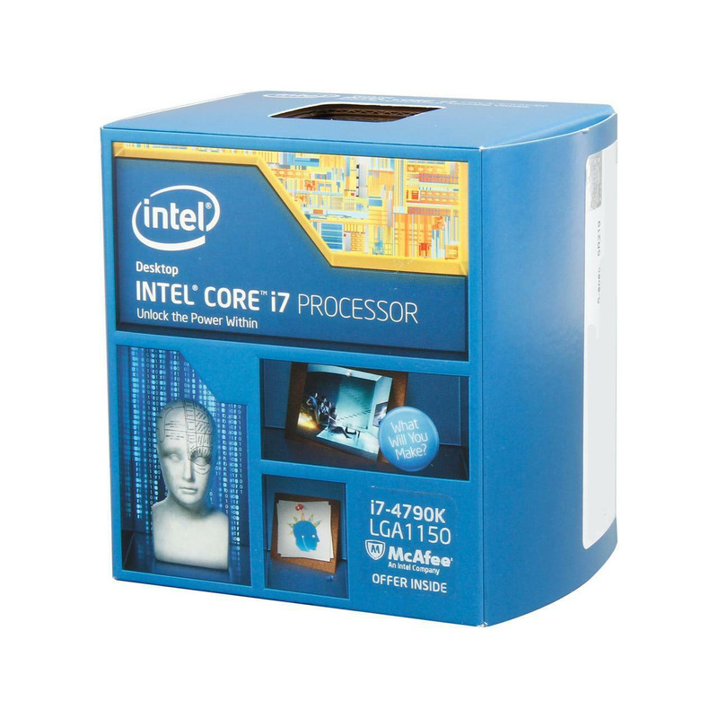 Intel Core i7-4790K 4x4.0GHz 8MB Quad-Core LGA 1150 โปรเซสเซอร์ CPU ...