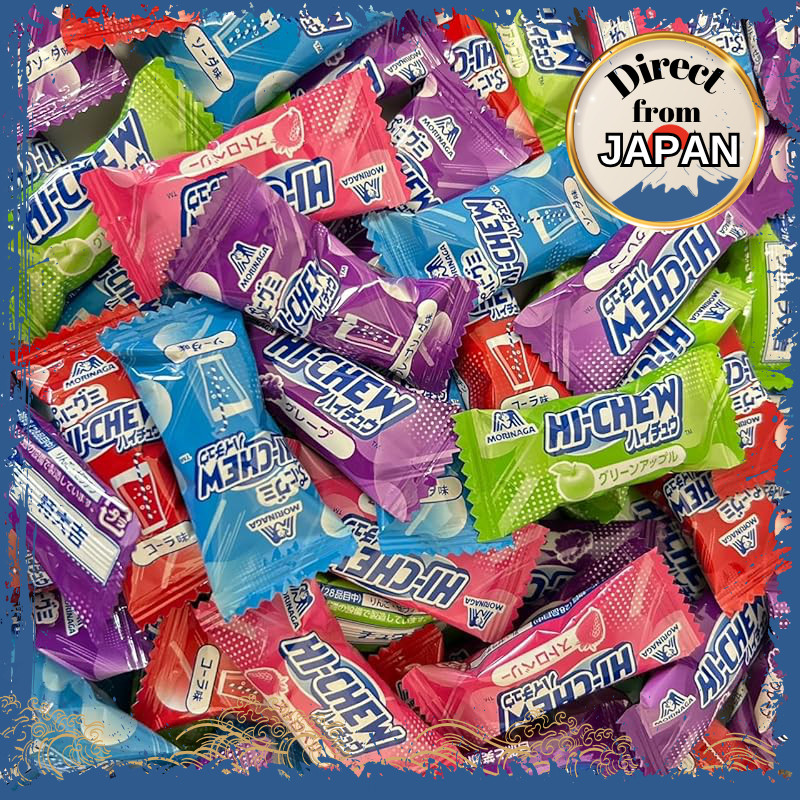 Morinaga Hi-Chew Assorted Soft Candy - 6 Flavors, Approx. 72 Pieces ...