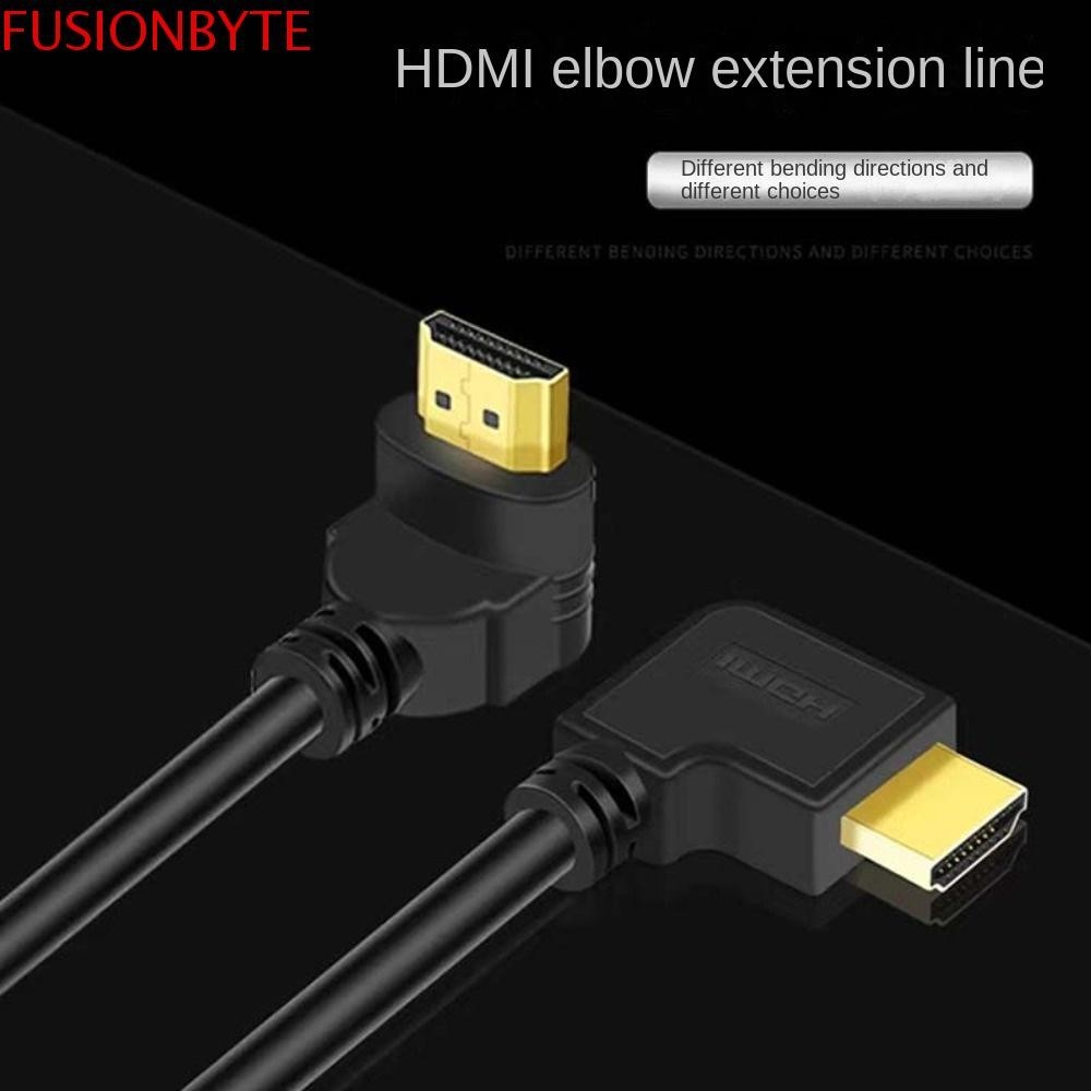 Fusionbyte สายต่อ HDMI, Up/Down/ขวา/ซ้ายชายกับหญิงสายอะแดปเตอร์ HDMI ชายกับหญิง, อะแดปเตอร์มุม ...
