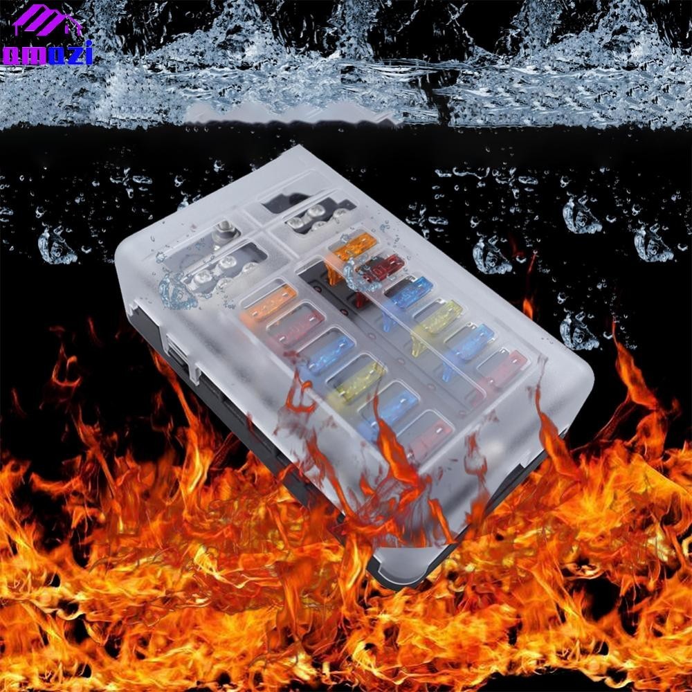 【AMZ】Circuit Fuse Box Kit Fuse Panel Led Keep Wiring Clean Tidy ...