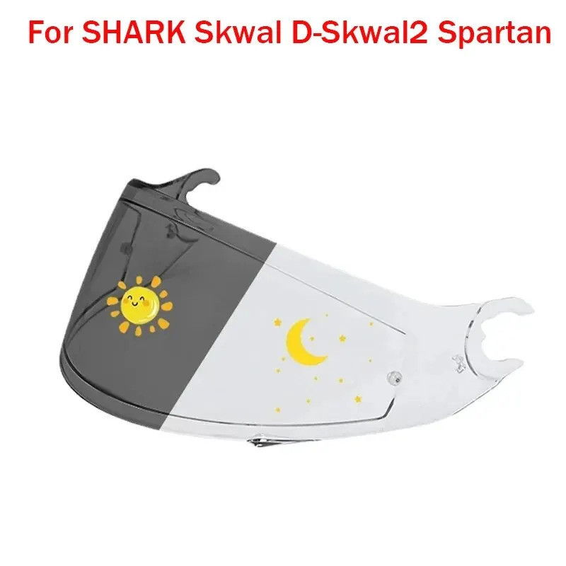 Photochromic SHIELD Visor เลนส์สำหรับ SHARK D skwal D-skwal 2 SPARTAN ...
