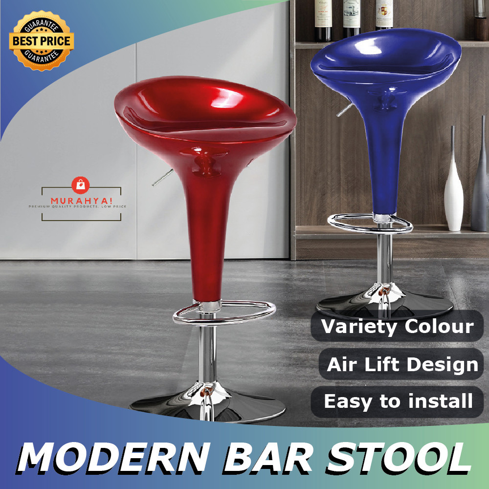 Bar Stool High Chair Kerusi Bar Tinggi Murah Adjustable Modern Swivel ...