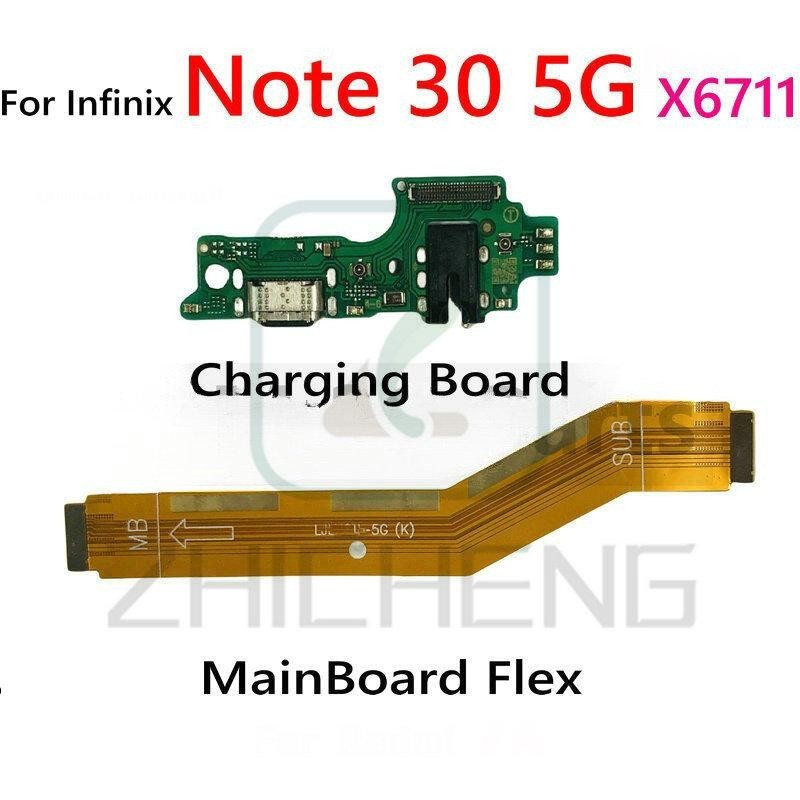 สําหรับ Infinix Note 30 5G X6711 USB Dock ชาร์จพอร์ต Charger Board หลัก ...