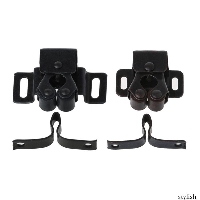 Stylishh Double Roller Catch Clip with Spear Strike Antique Cupboard ...