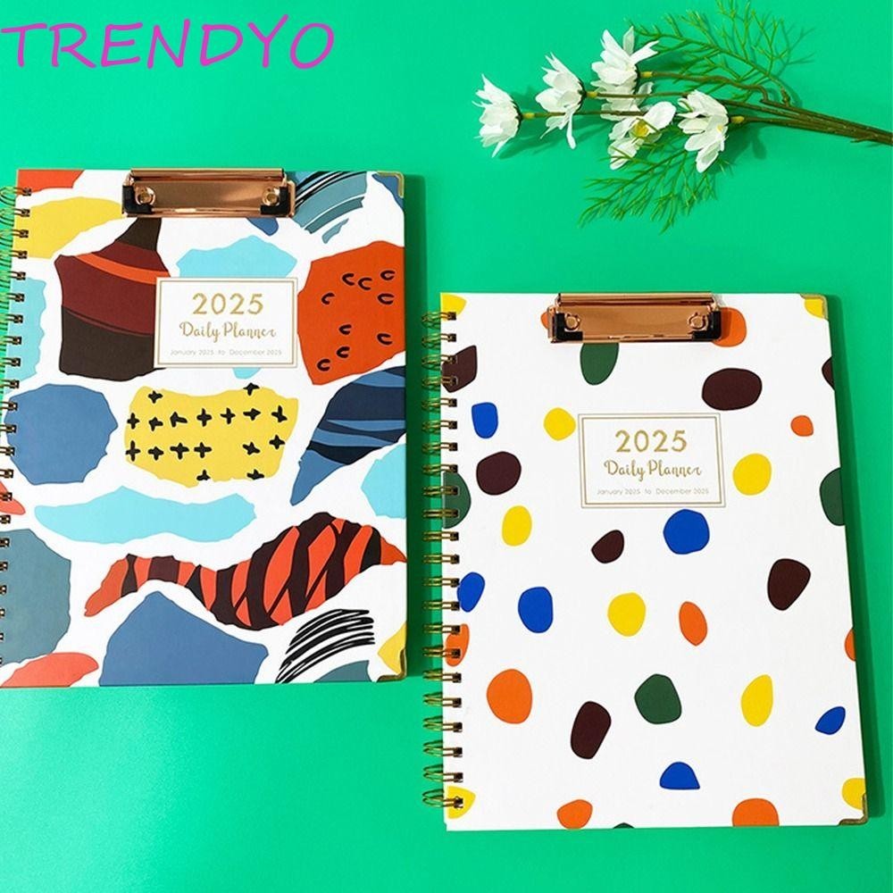 Trendyo A4 Schedules Calendar Notepad, ปฏิทินรายเดือน Loose-leaf Coil ...