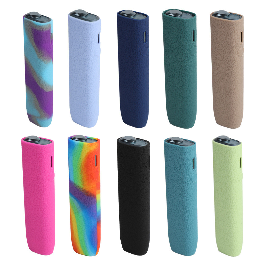 10 สี Anti-drop ผิวซิลิโคนสําหรับ IQOS ILLUMA One ฝาครอบป้องกันสําหรับ ...