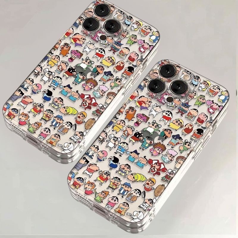 ️จัดส่งทันที ️เคสไอโฟน11 13 14 15 16 Pro Max Crayon Shin-chan กันกระแทก ...