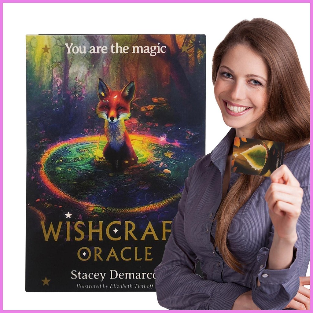 ไพ่ทาโรต์ดาดฟ้าการ์ด 30 ชิ้นเต็มภาษาอังกฤษ Oracle Deck Future Telling ...