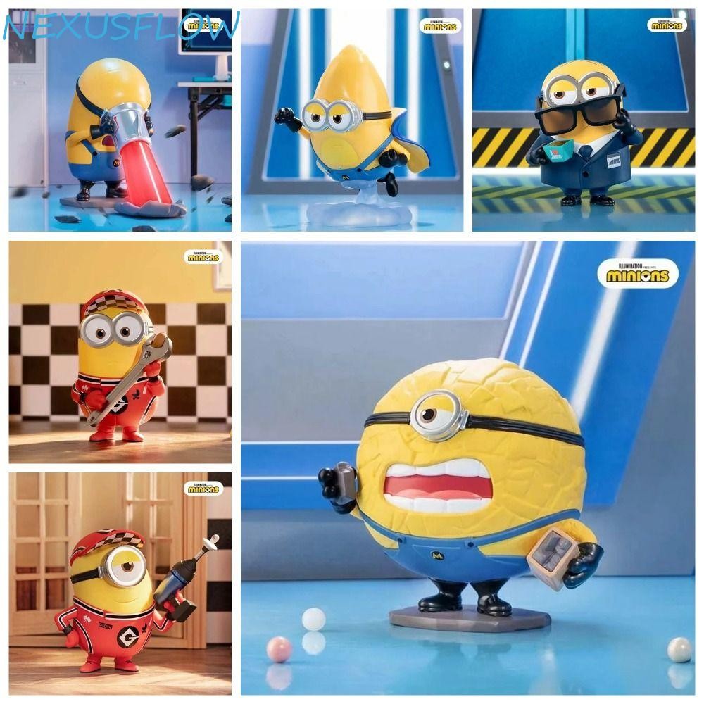 Nexusflow การ์ตูน Action Figure, Pit Crew Despicable Me 4 Minion Series ...