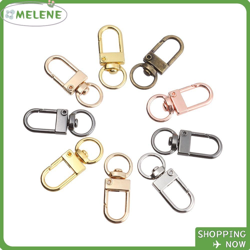 Melene 5 ชิ้นกระเป๋าสายคล้องคอเครื่องประดับแยกแหวนฮาร์ดแวร์คอ Carabiner ...