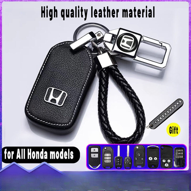 สําหรับ Honda key cover Remote key ผู้ถือ fod โลโก้รถพวงกุญแจ Creative ...