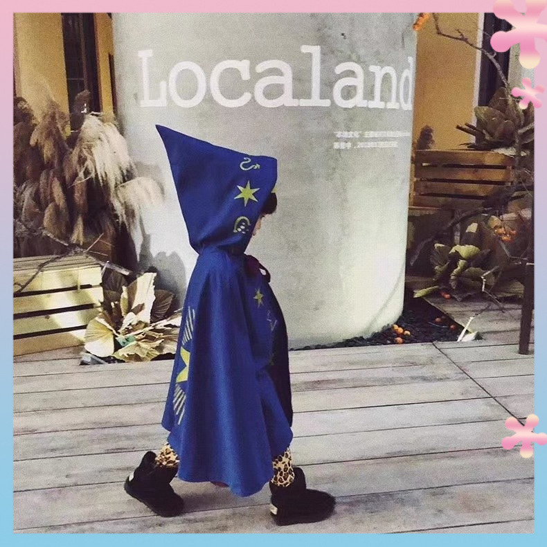 Halloween Children's Clothing Boys' Cloak Cloak MencosplayWizard ...