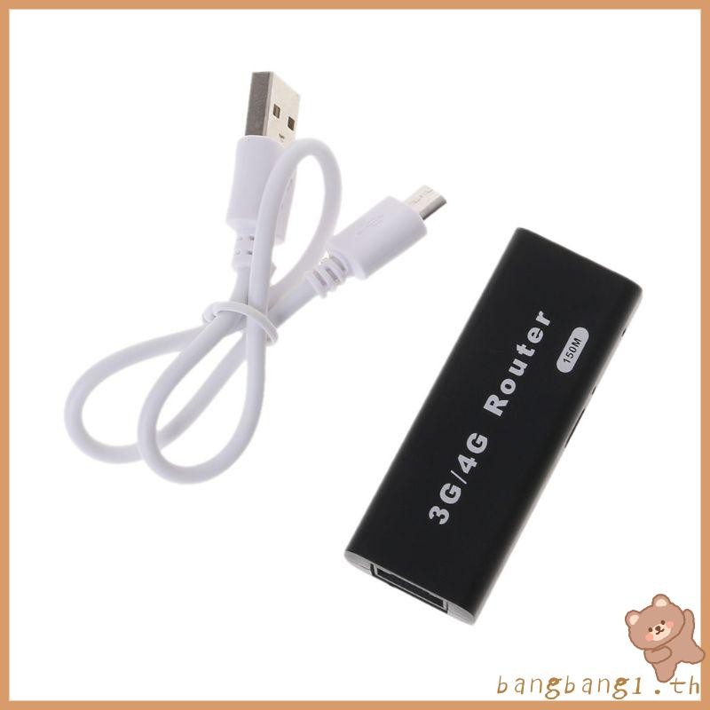Bang 3G MiFi Router แบบพกพา Mi-Fi 150Mbps Mobile Hotspot Car Wi-Fi ...