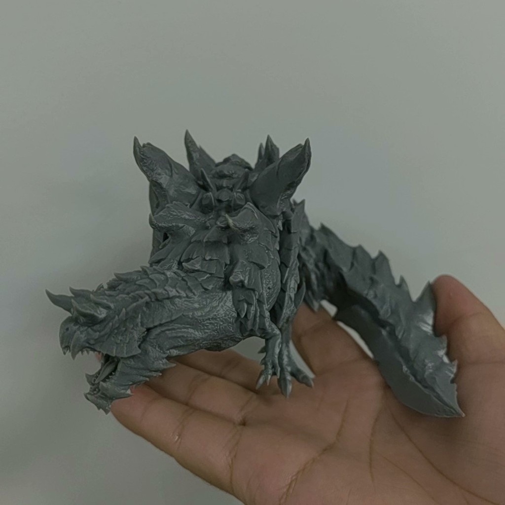 แม่พิมพ์ขาวมังกร Monster Hunter Slaying ยาว 15 ซม. IHT4 | Shopee Thailand