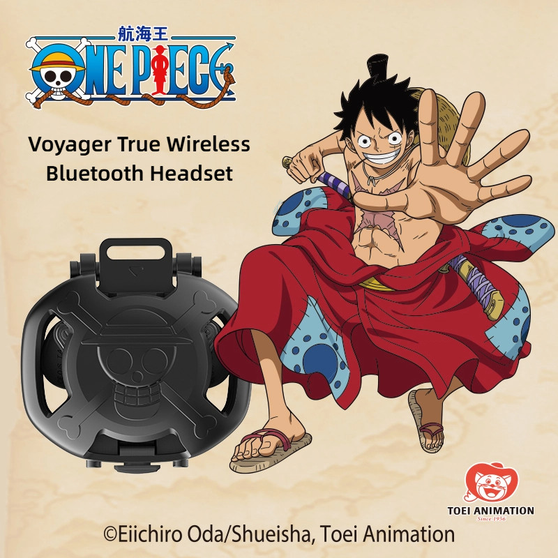 STUMPE Toei One Piece T05 ชุดหูฟังบลูทูธไร้สายที่แท้จริง Cool Mecha ...