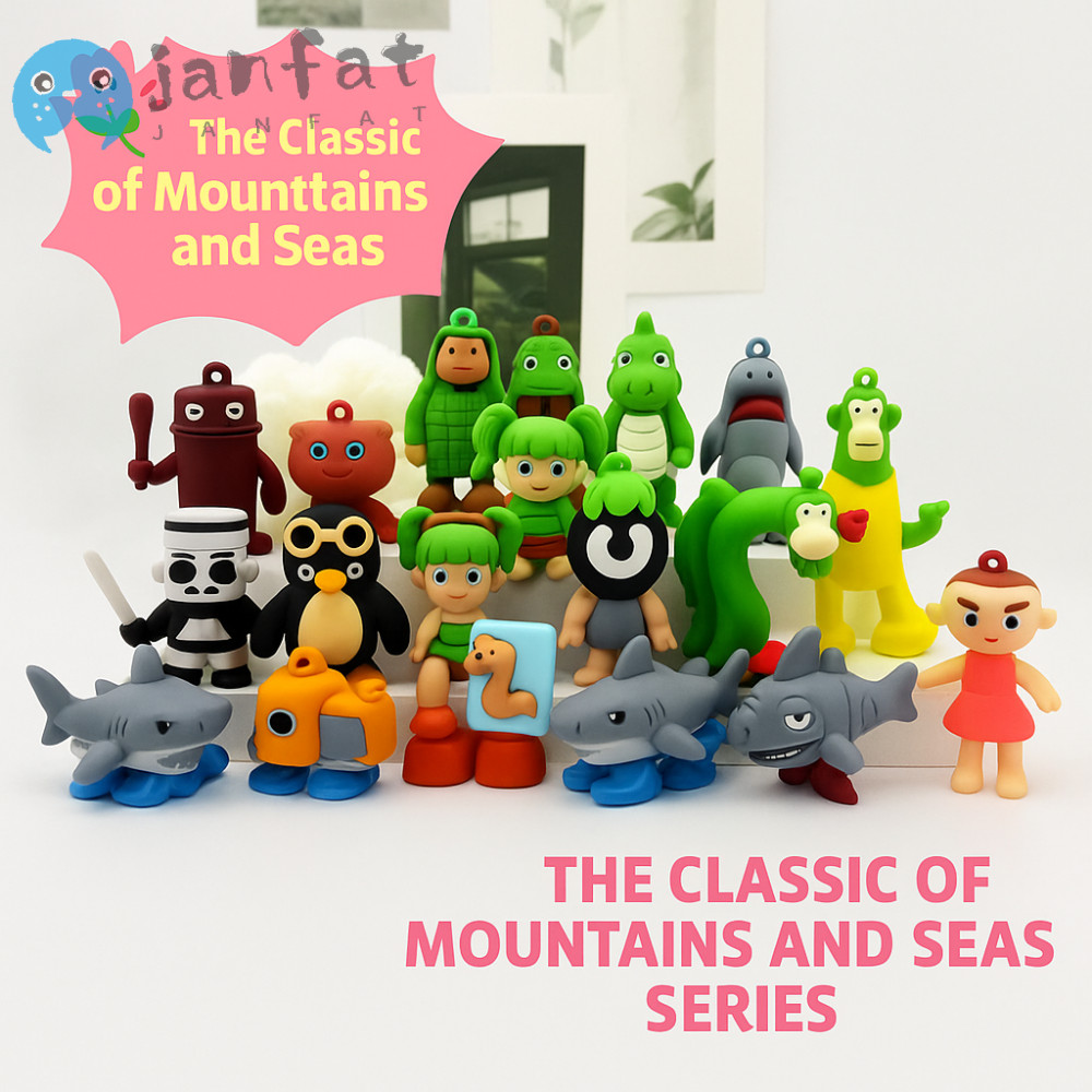 JANFAT Tralalero Tralala Brainrot รูป,สะสมของขวัญการ์ตูน Tung Tung Tung ...