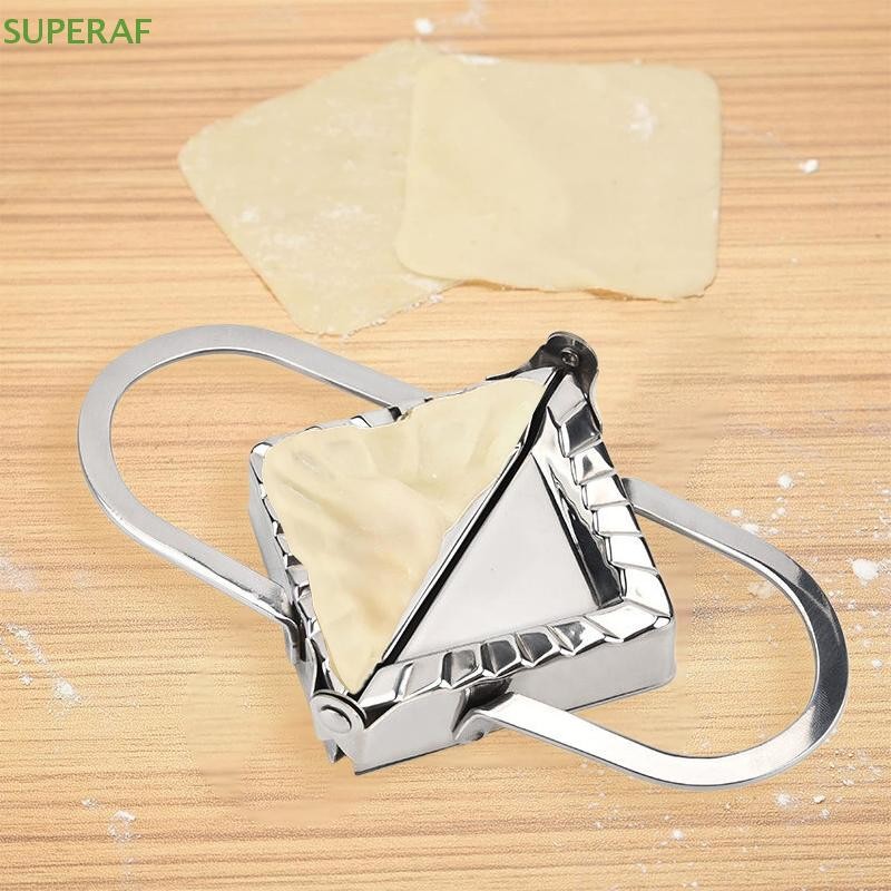 SUPERAF สแตนเลสสตีล Dumpling Maker Wrapper, Square Ravioli Cutters ...