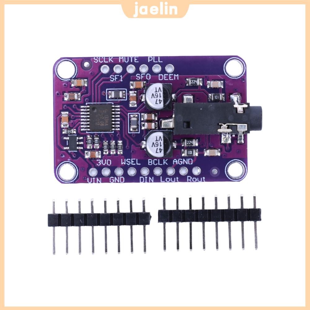 CJMCU-1334 DAC สเตอริโอถอดรหัสโมดูล I2S UDA1334A DAC ถอดรหัสโมดูล 3.3 ...