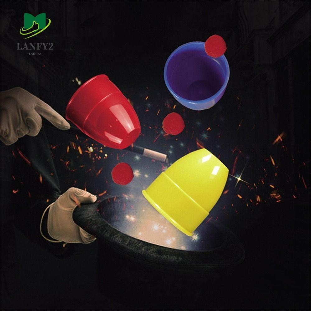 Alanfy Magic สามถ้วย, Magic Props Appear Vanish ถ้วยและลูก, Magic ...