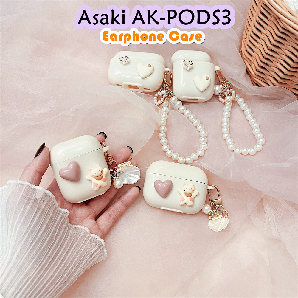 READY STOCK!นําไปใช้กับ Asaki AK-PODS3 เคส Case เคสหูฟัง DIY การ์ตูนซอก ซิลิโคนนุ่ม เคส เคสหูฟัง ...