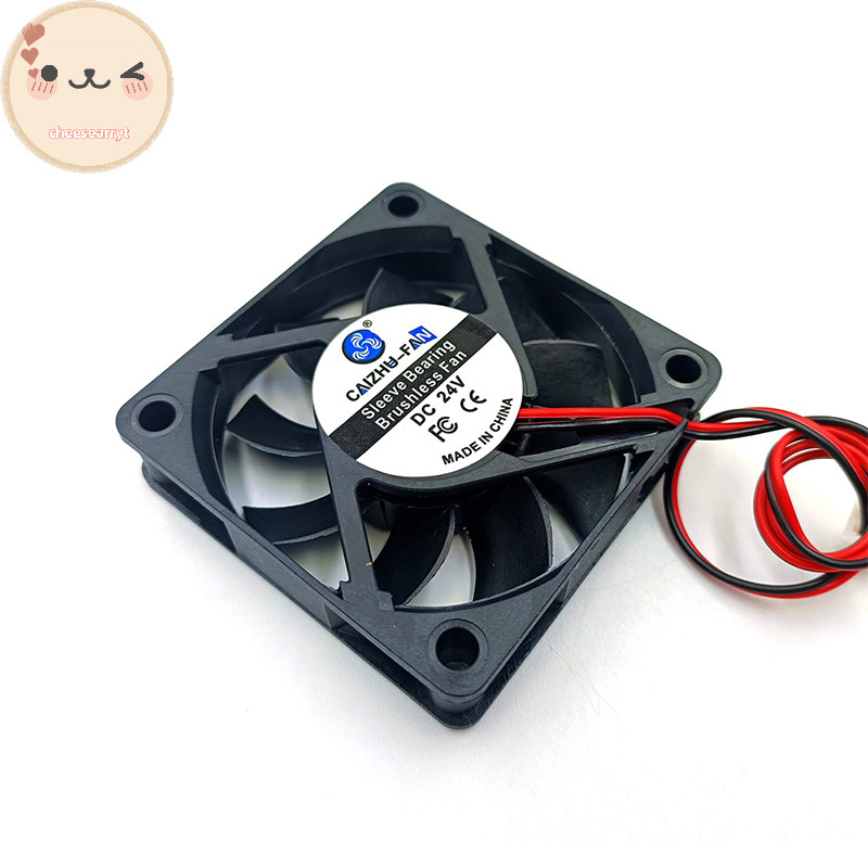 Chee DC5010 5012 พัดลมระบายความร้อน 5V 12V 24V อุปกรณ์เครื่อง DC มอเตอร์พัดลมระบายความร้อน ...