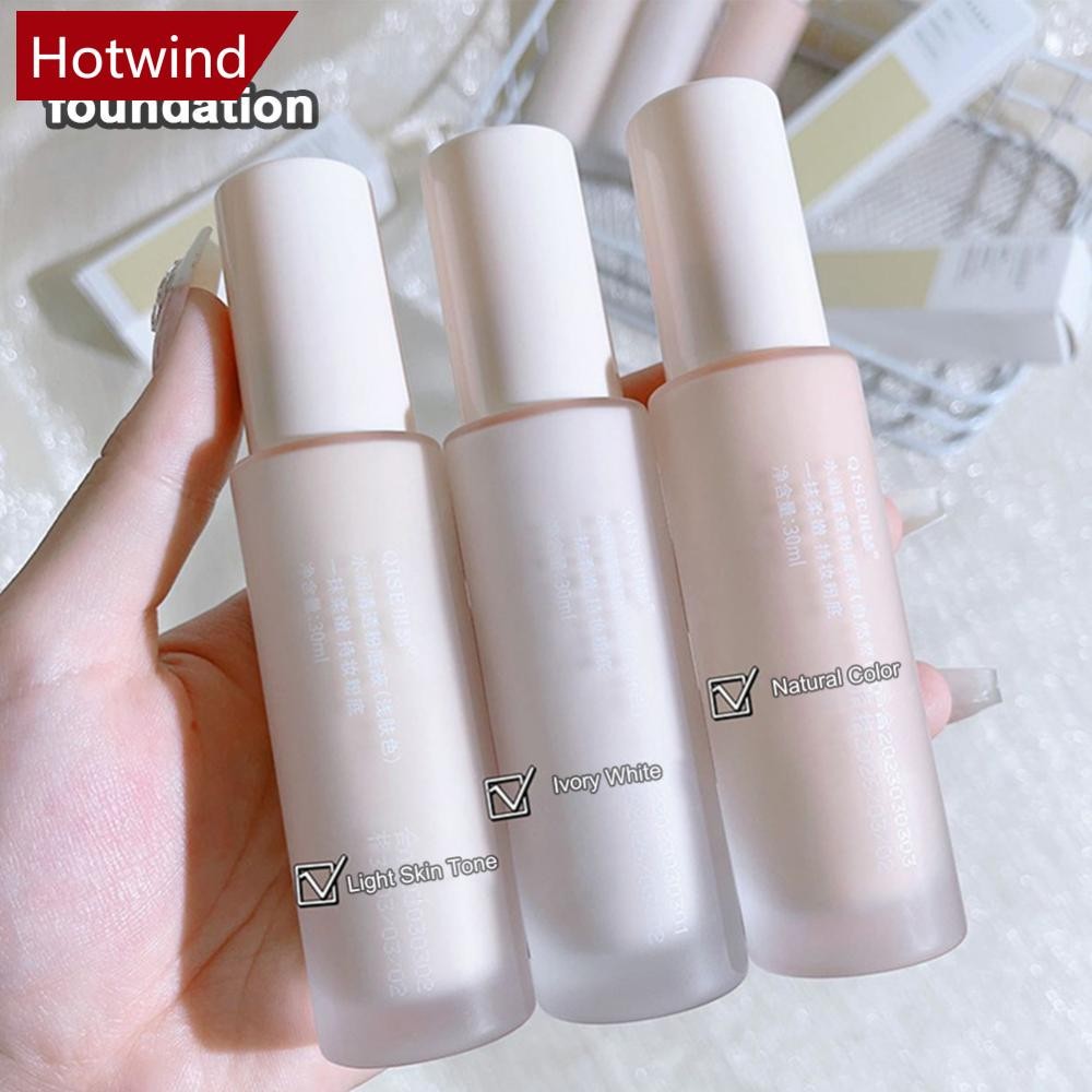 Hotwind ผู้หญิงไวท์เทนนิ่ง Liquid Foundation Brighten ครีมกล้ามเนื้อ ...