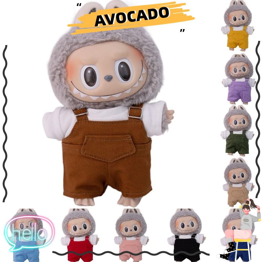 Avocar Labubu กางเกง, 17 ซม.Labu DIY ตุ๊กตากางเกง,แฟชั่น Handmade ...