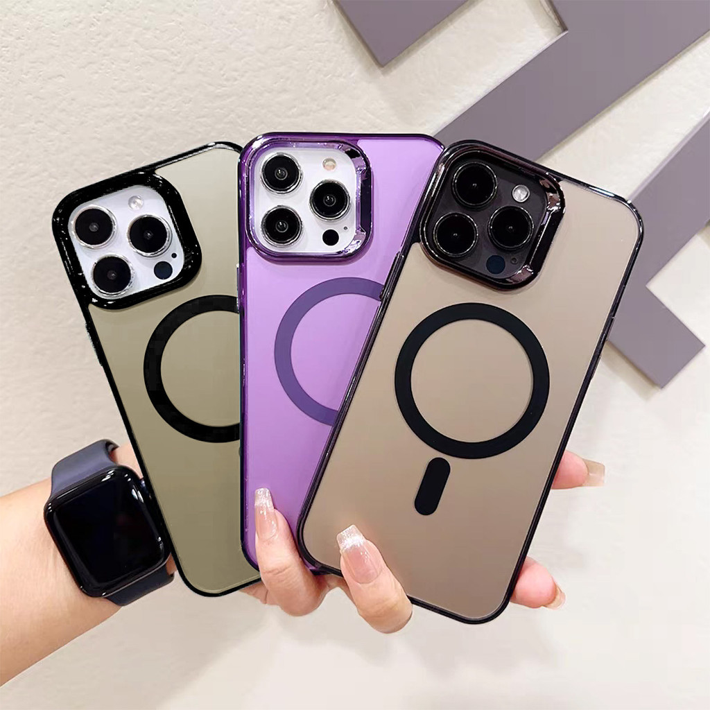 เปลือกแม่เหล็ก เคสไอโฟน11 For iPhone 16 15 Pro Max 13 11 14 12 Plus 7 8 ...