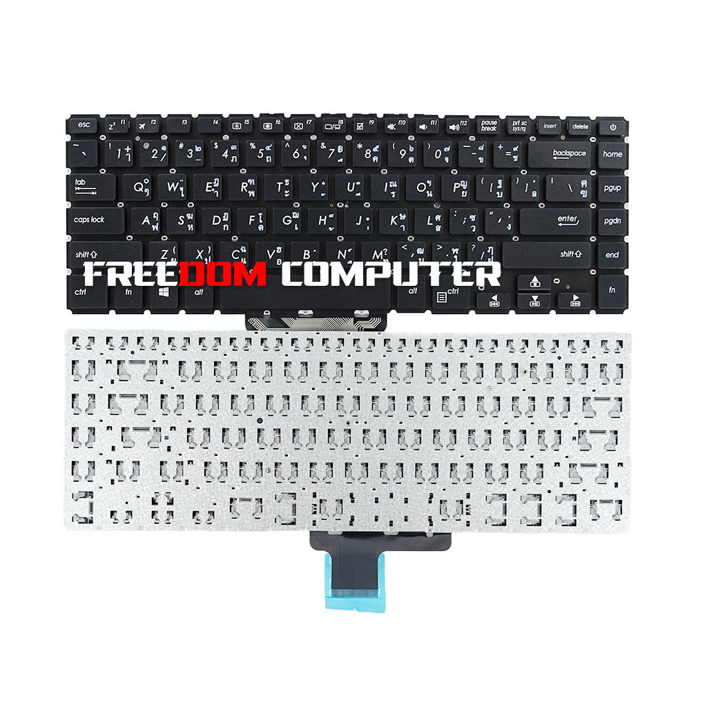 คีย์บอร์ด ASUS VIVOBOOK S15 S510U X510U ไทย อังกฤษ KEYBOARD | Shopee ...