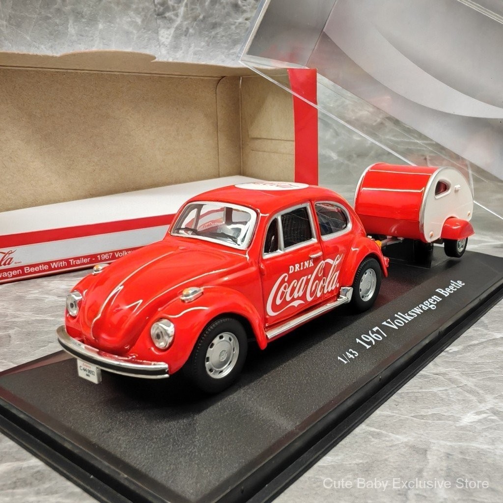 1/43 Coca-Cola Car Model Series 1967 Volkswagen Beetle พร้อมรถพ่วงรุ่น ...