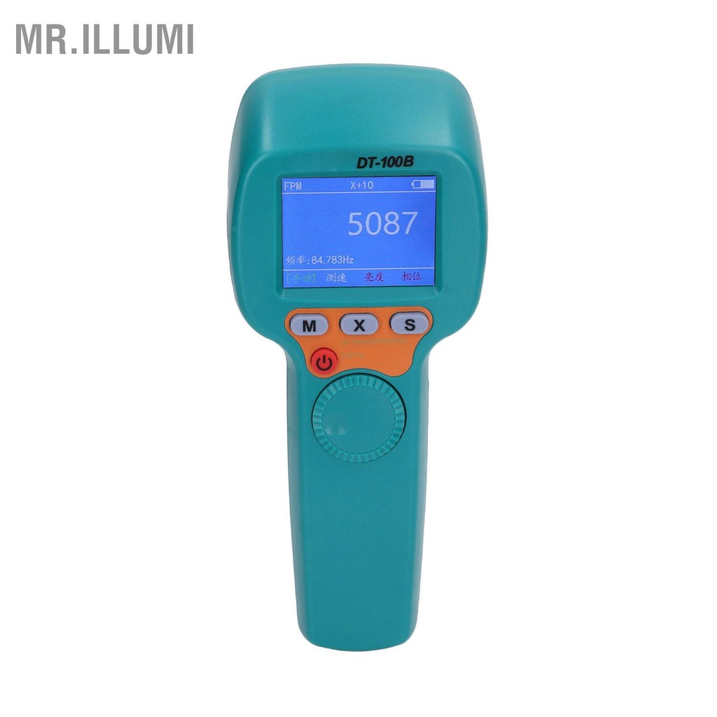 MR.ILLUMI มือถือ Stroboscope DT100B LED แฟลช Strobe TACHOMETER 1500LX ...