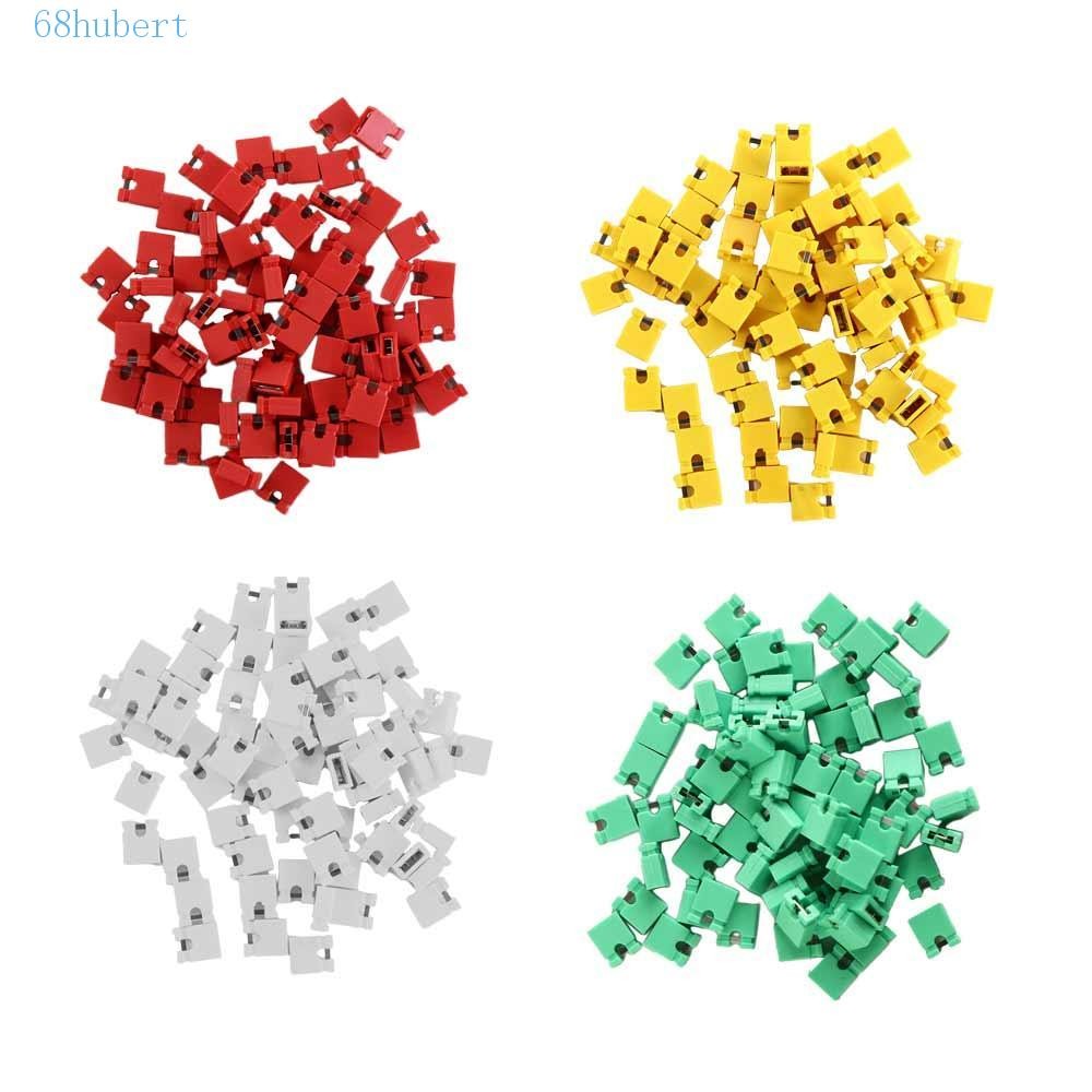 Hubert Pitch Jumper Cap 2.54 มม.100 ชิ้น Shorting หมวก Pin Header วงจร ...