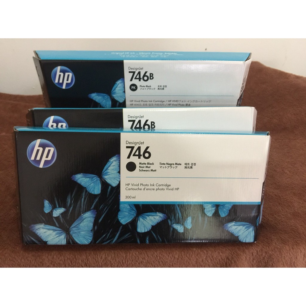 ตัวแทนจำหนน่ายอย่างเป็นทางการ ตลับหมึก HP 746 300-ml Matte Black ...