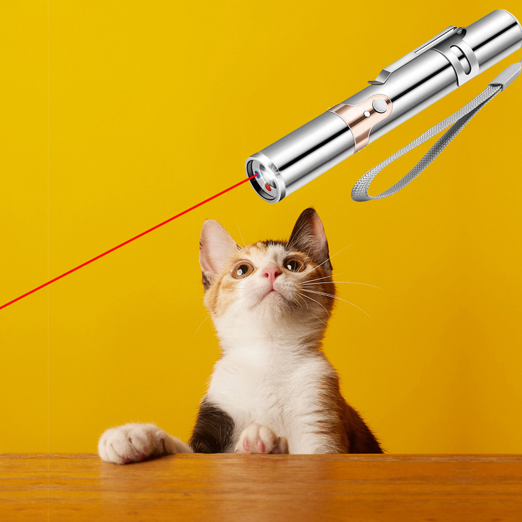 Fynigo 7 in 1 Cat Laser Pointer Light ลูกแมวของเล่นแมวแมวปากกาเลเซอร์ของเล่น Interactive ของเล่น ...