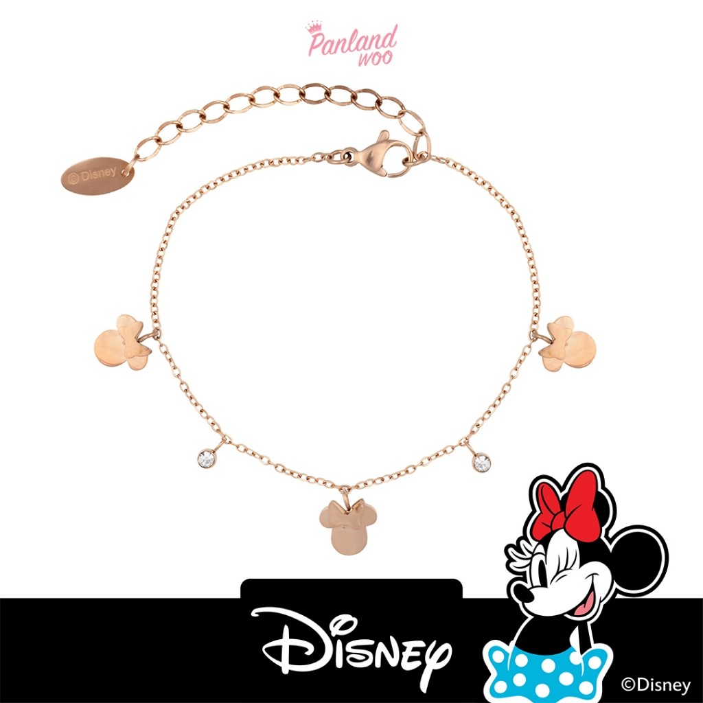 แพนแลนด์วู - มิกกี้ & Minnie Mouse Collection - สร้อยข้อมือสแตนเลส ...
