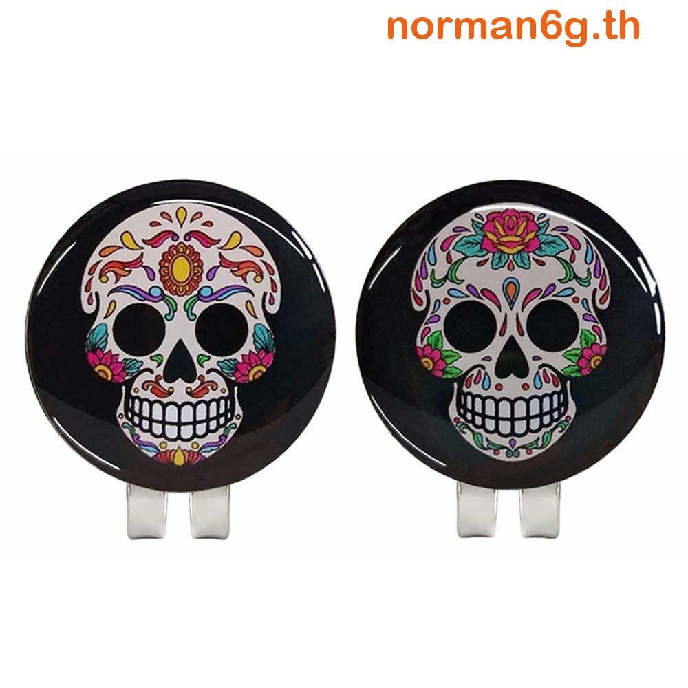 Anorman Skull Golf หมวกคลิป One Putt กีฬากลางแจ้งการฝึกอบรมกอล์ฟอุปกรณ์ ...