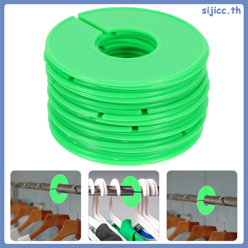 20 ชิ้นเสื้อผ้าขนาด Partition Tag ไม้แขวนเสื้อเครื่องหมายป้ายตู้เสื้อ ...