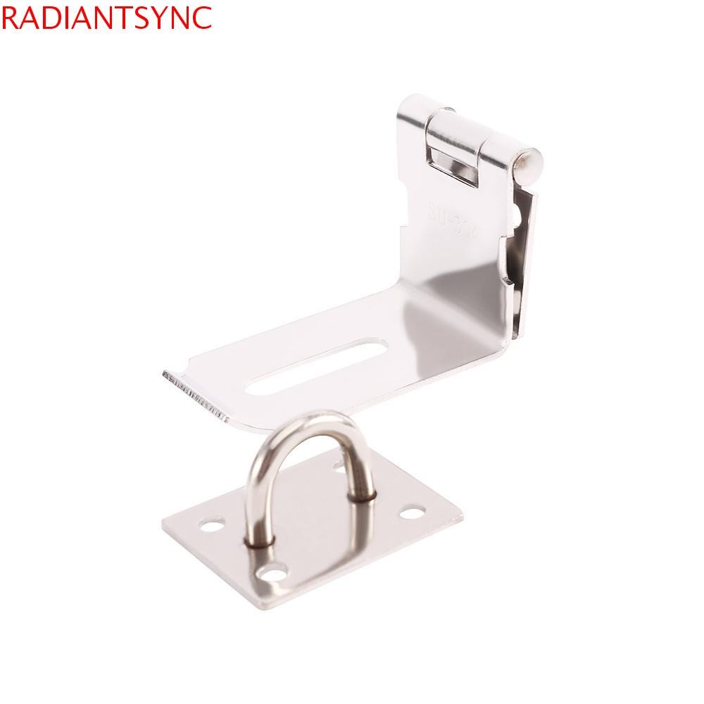 RADIANTSYNC Hasp Anti-theft Gym Locker ล็อคตู้ขโมย 304 สแตนเลสโรงแรมประตูประตูล็อค Accessary ...