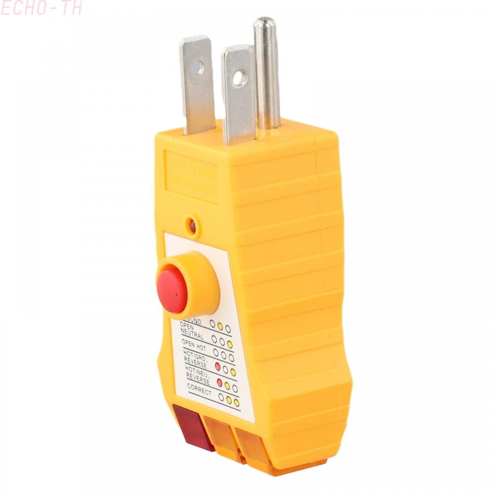【ECHO】AC Receptacle Tester Enhanced Electrical Safety Electrical Outlet ...