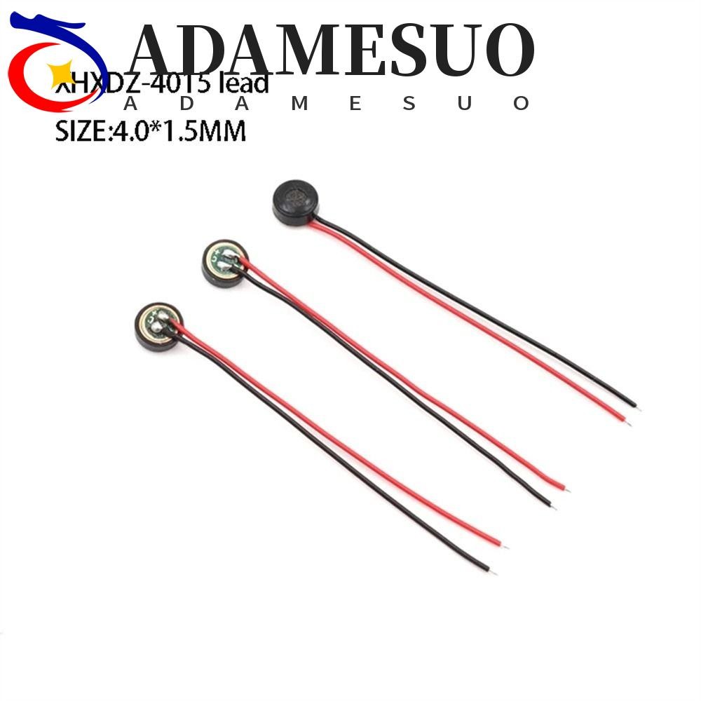 ADAMESUO ไมโครโฟน Electre 4*1.5 มม.อุปกรณ์เสริมไมโครโฟนความไวแสงสูง Anti-Interference ลวดเชื่อม ...