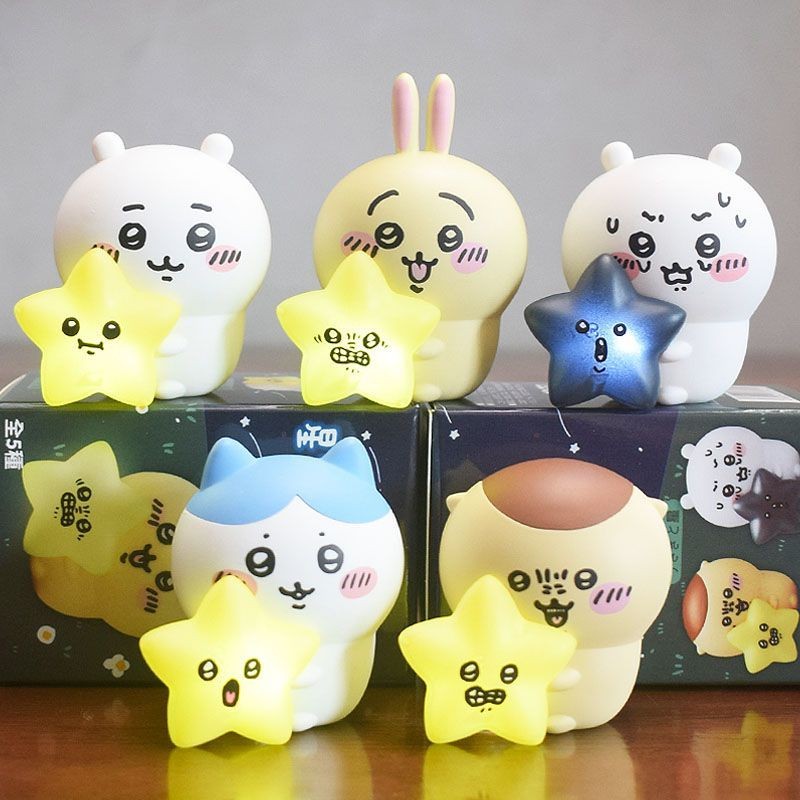 Xiaohongshu สไตล์เดียวกัน chikawa chikawa Luminous Star Night Light ...