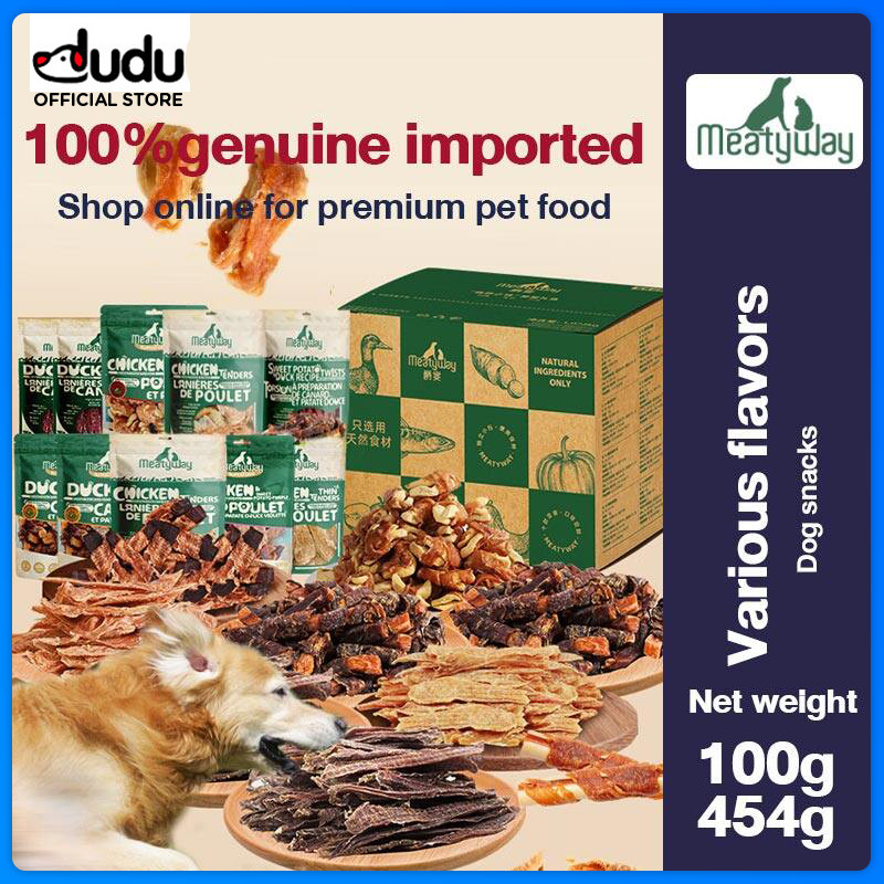 Dudu Meatyway ไก่ Apple Pie สัตว์เลี้ยงสุนัขขนม Teething Sticks ผลไม้ ...