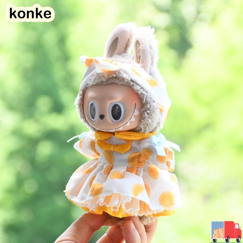 Konke Doll Shirt Labubu Time To Chill Filled Labubu|เสื้อผ้าตุ๊กตา ...