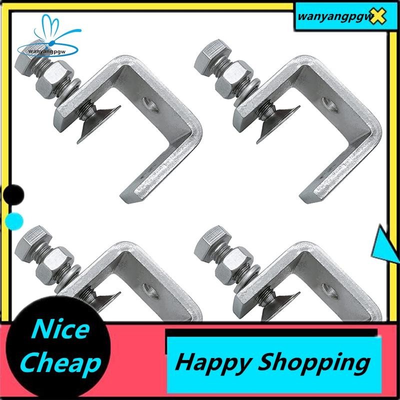 [Wang-Shop] 4pcs 16-25mm Heavy Duty Woodwork Clamp Set 304 สแตนเลส C ...