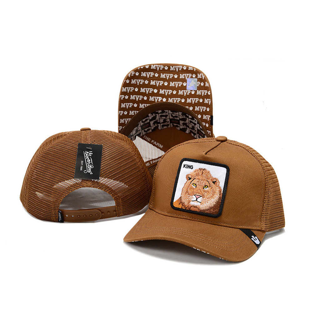 Animal The Farm Trucker Baseball Goorin_Bros Snapback Hat Cap Lion King ...