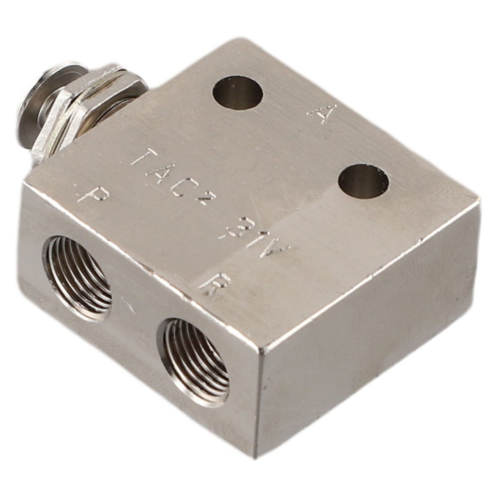 [bestshe 08066] 2 ตําแหน่ง 3 ทางปุ่มกดแบบกลไกวาล์วลม TAC2-31V | Shopee Thailand