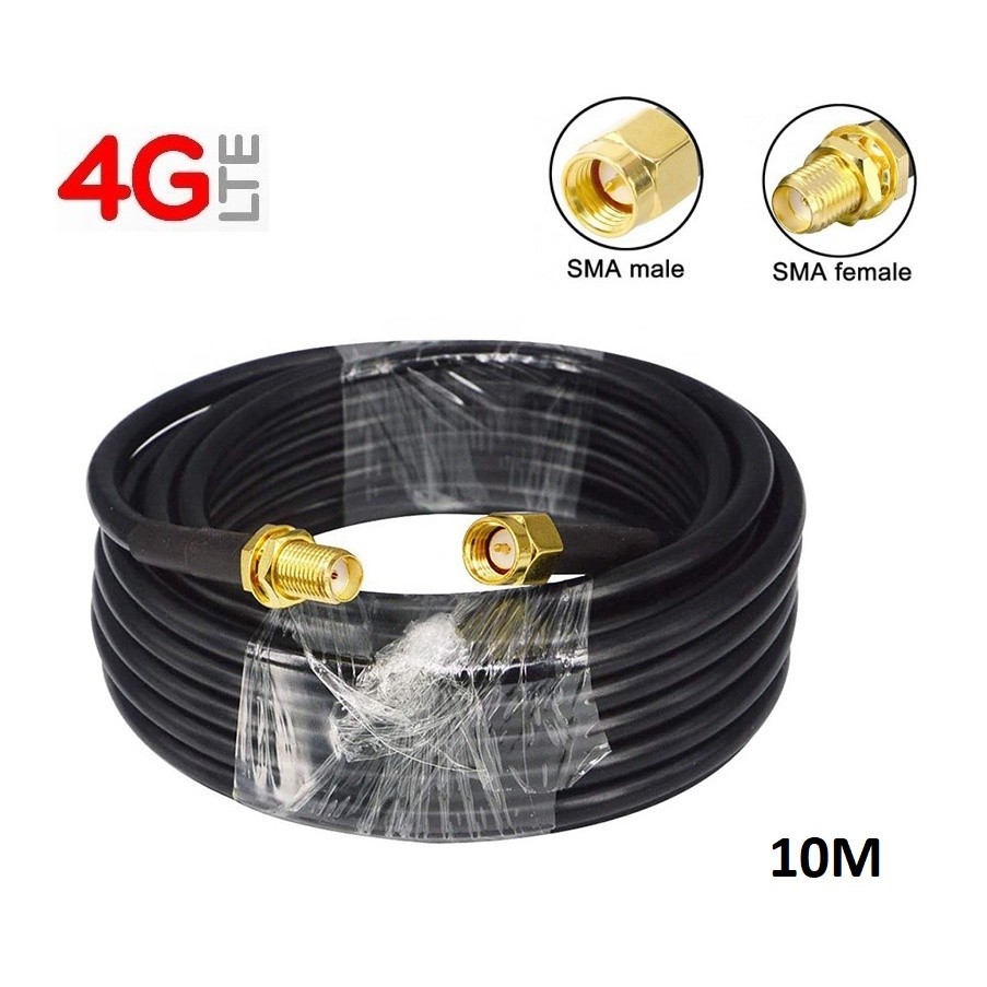 สาย Cable 5G 4G Router Low Loss 10 เมตร Extension Antennas | Shopee ...