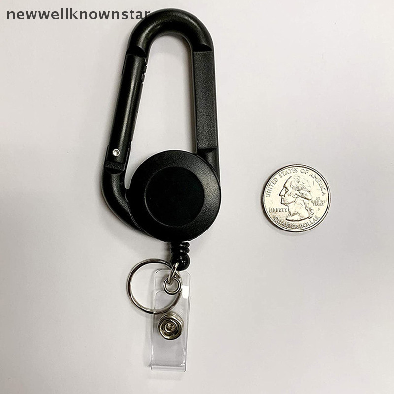 Newwellknownstar ID Card Key Chain Lanyard คลิป Key แหวนหดเข็มขัดเชือก ...
