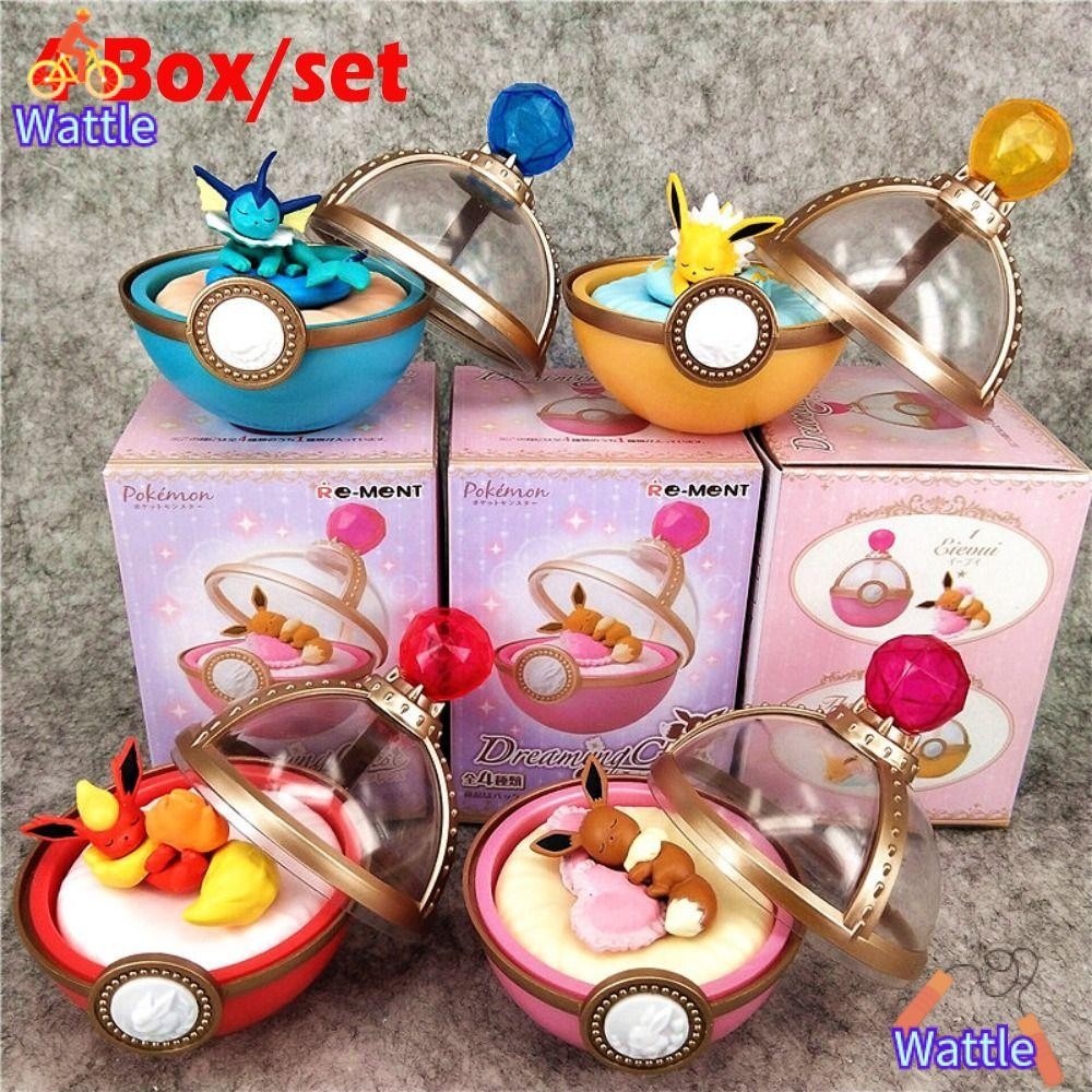 Wattle 4Box/Set Sleep Elfin Dolls, Kawai Cute Dreamy Elves Ball Box ...