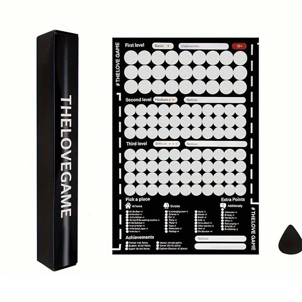 100 Scratch off Date Night Ideas Couples Games Bedroom Scratch off ...